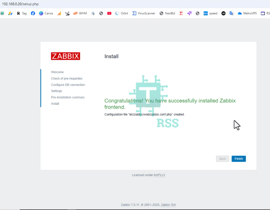 zabbix-7.0-pre-installation-done - TechnologyRSS